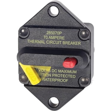 Blue Sea Systems 7083 285-Series Circuit Breaker - Panel Mount 50A ...