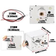 YIGSECU Spring Return Actuator Damper Actuator Motor Spring Return ...