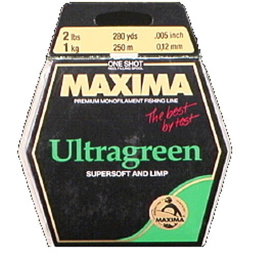 Maxima One Shot Ultragreen Fishing Line - Walmart.com - Walmart.com