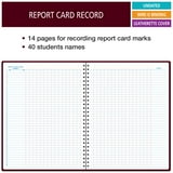 Elan Publishing's Class Record Book, Extra-Large Blocks, 40 Students ...