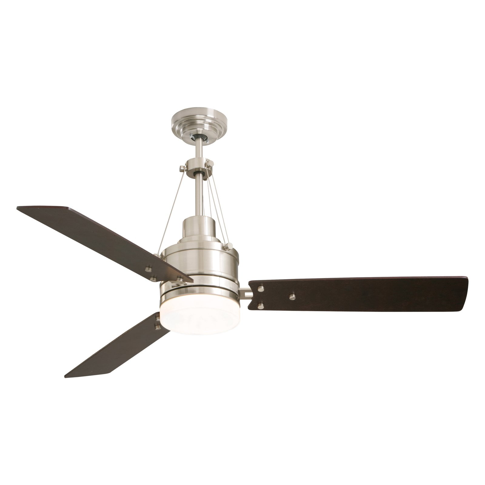 Emerson CF205BS Highpointe Ceiling Fan - Brushed Steel - Walmart.com