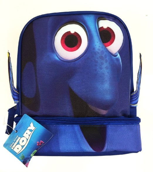 Disney Pixar's Finding Dory Blue Dory Insulated Lunch Tote Bag ...