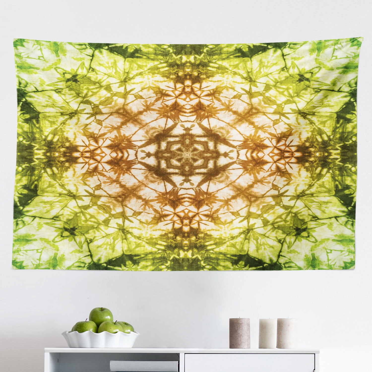 Abstract Tapestry, Weird Abstract Original Pattern with Fold Form Free ...