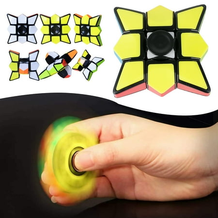 Fidget Spinner Cube, 1x3x3 Floppy Cube Puzzle Spinner Anti-Anxiety ...