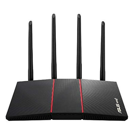 ASUSTek WiFi Wireless Router WiFi6 1201 + 574Mbps Dual Band RT-AX55 / B ...