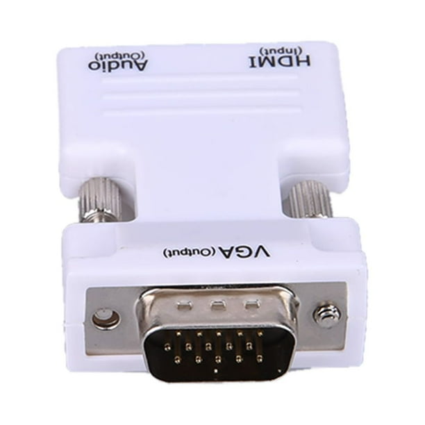 Convertidor A VGA Compatible Con Adaptador Audio Señal 1080P | Bodega ...