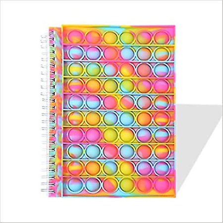 Pop Bubble Notebook Fidget Toy, Fidget Notebook For Kids Pop Note Book ...