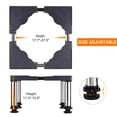 Mini Fridge Stand, 4 Strong Feet Laundry Stand Base Multi-Functional ...