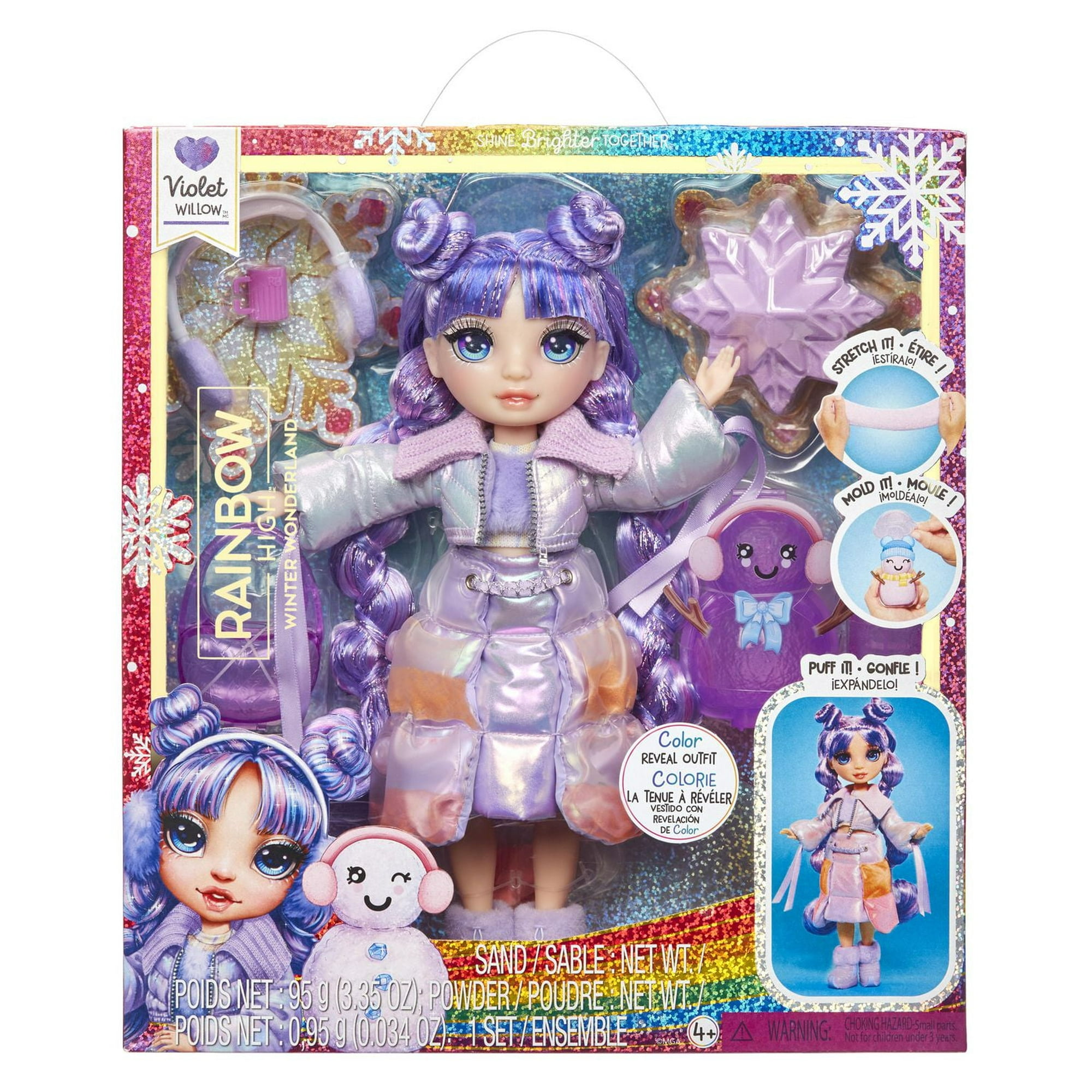 Click here for Rainbow High Winter Wonderland Violet - Purple 11... prices