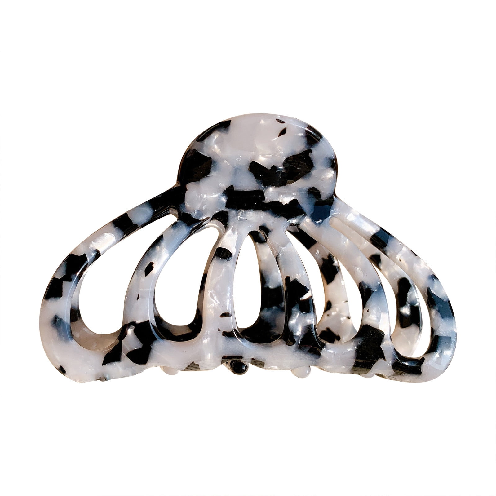 zttd acetic plate clips hollowed out sharkclip girly temperament retro ...