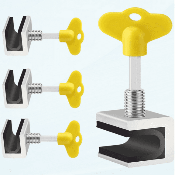 "Shop Square Sliding Window Locks, Aluminum, Child-Proof, No-Drill ...