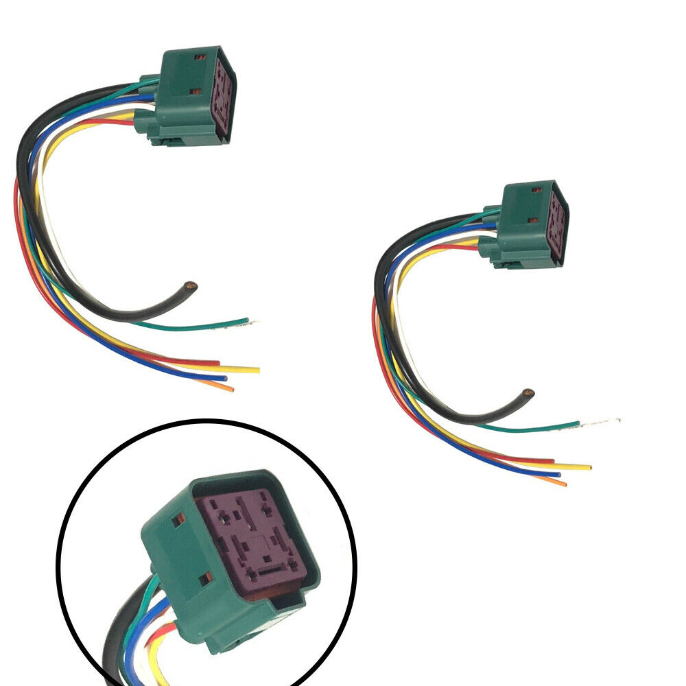 2 X New Powerstroke Diesel Glow Plug Control Module Pigtail Connectors ...