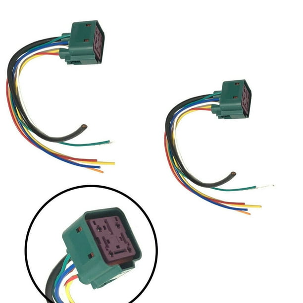 2 X New Powerstroke Diesel Glow Plug Control Module Pigtail Connectors ...