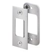 Maximum Security Latch Strike, 1-1/4 in. x 7-7/8 in., Steel, Brass ...