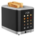 Culinary Chef Touch Screen Toaster 2 Slice, Smart Bagel Toaster with ...