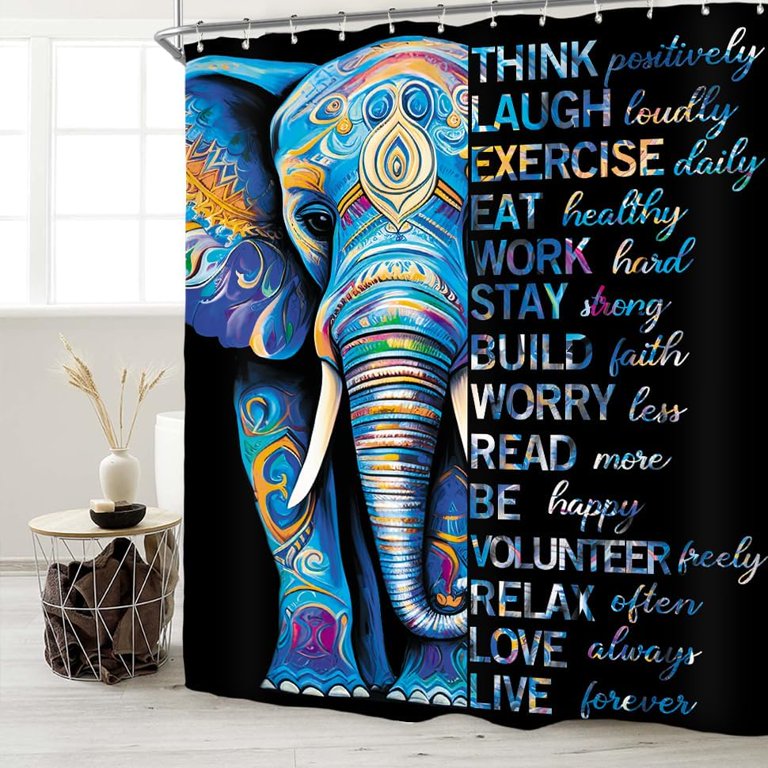 Positive Vibes Elephant