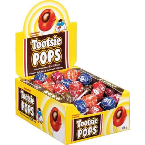 Click here for Tootsie Roll Pops Assorted 48 Pieces prices