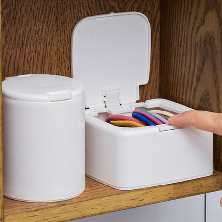 Ganfancp Small Storage Container Mini Portable Storage Box Desktop ...
