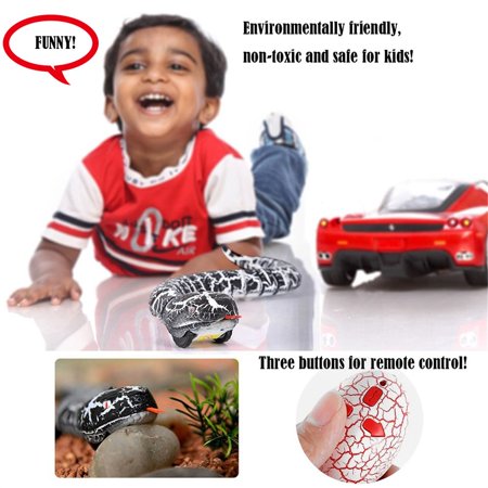 Novelty Surprise Practical Jokes RC Machine Toy Remote Control Snake ...