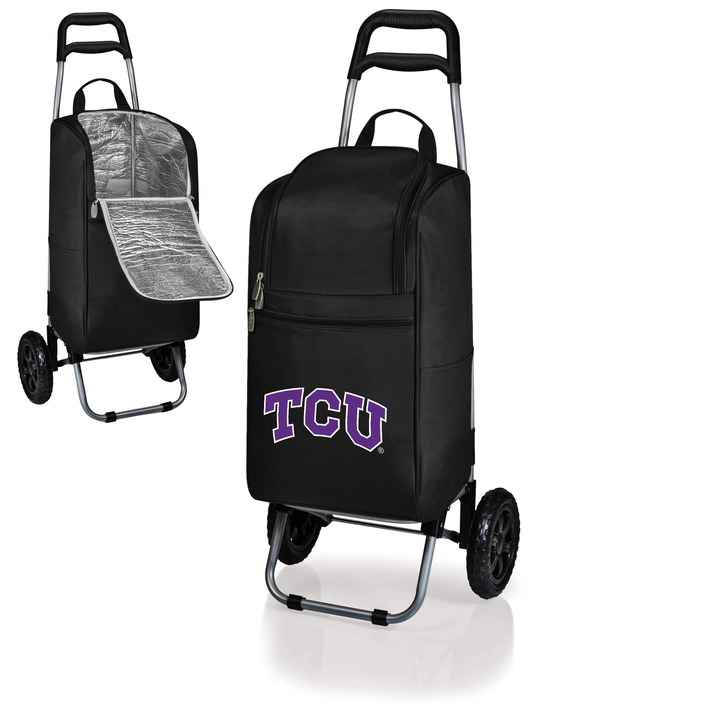Black TCU Horned Frogs Cart Cooler - Walmart.com