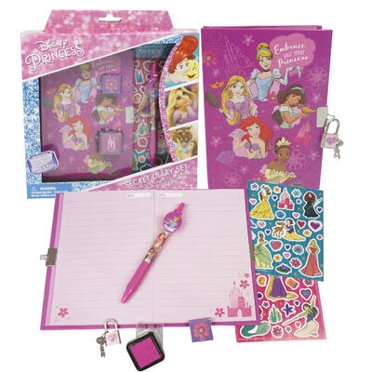 Disney The Little Mermaid Diary, Ariel Princess of the Waves, Lock and ...