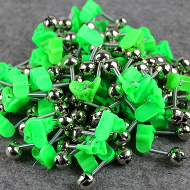 Fishing Iron Bell Twin Rod bite bell;Fish bite alert bell;Fish bite ...