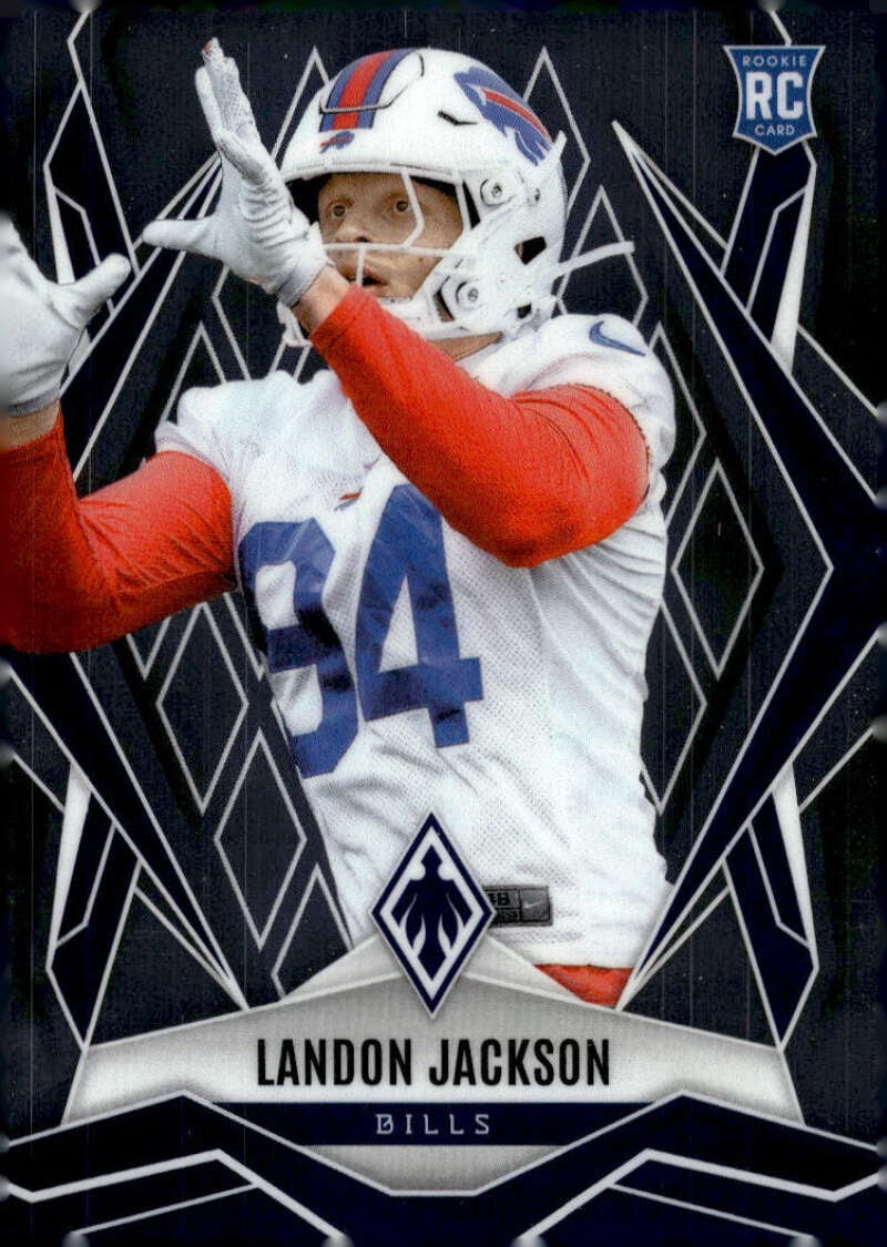 2025 Panini Phoenix #210 Landon Jackson RC Rookie Buffalo Bills NFL ...