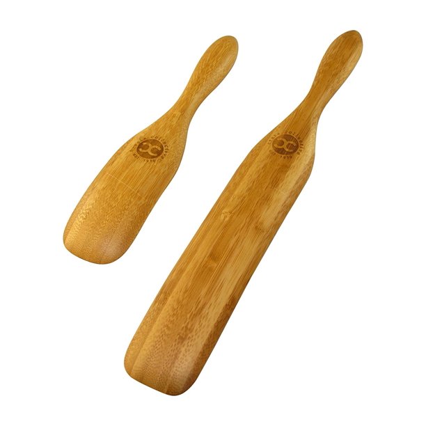 The Original Bamboo Spurtle Set Ultra Versatile 2 piece set by Crate ...