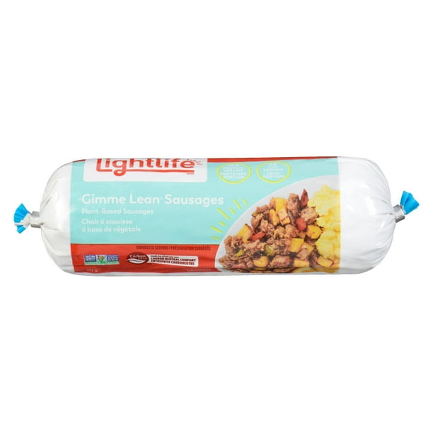 Lightlife Gimme Lean Plant-Based Vegan Breakfast Sausage, 397 g ...