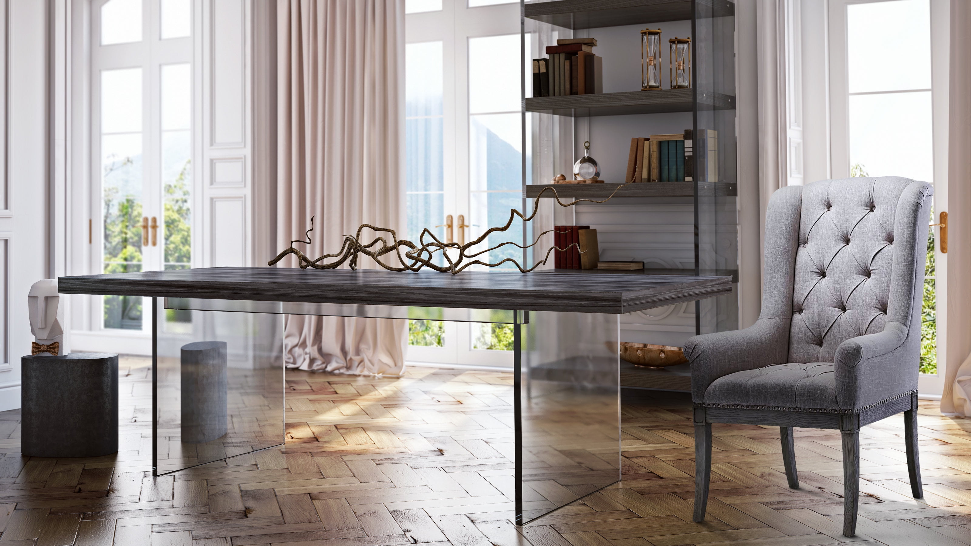 Berlin Lucite Bookcase - Walmart.com