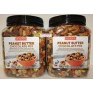 Fisher Snack Indulgent Trail Mix, 38 Ounces, Peanuts, Milk Chocolate ...