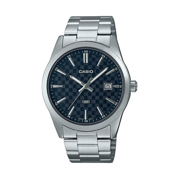 Casio Men's Diver-Style Stainless Steel Watch MTPVD01D-7EV, 50m water ...