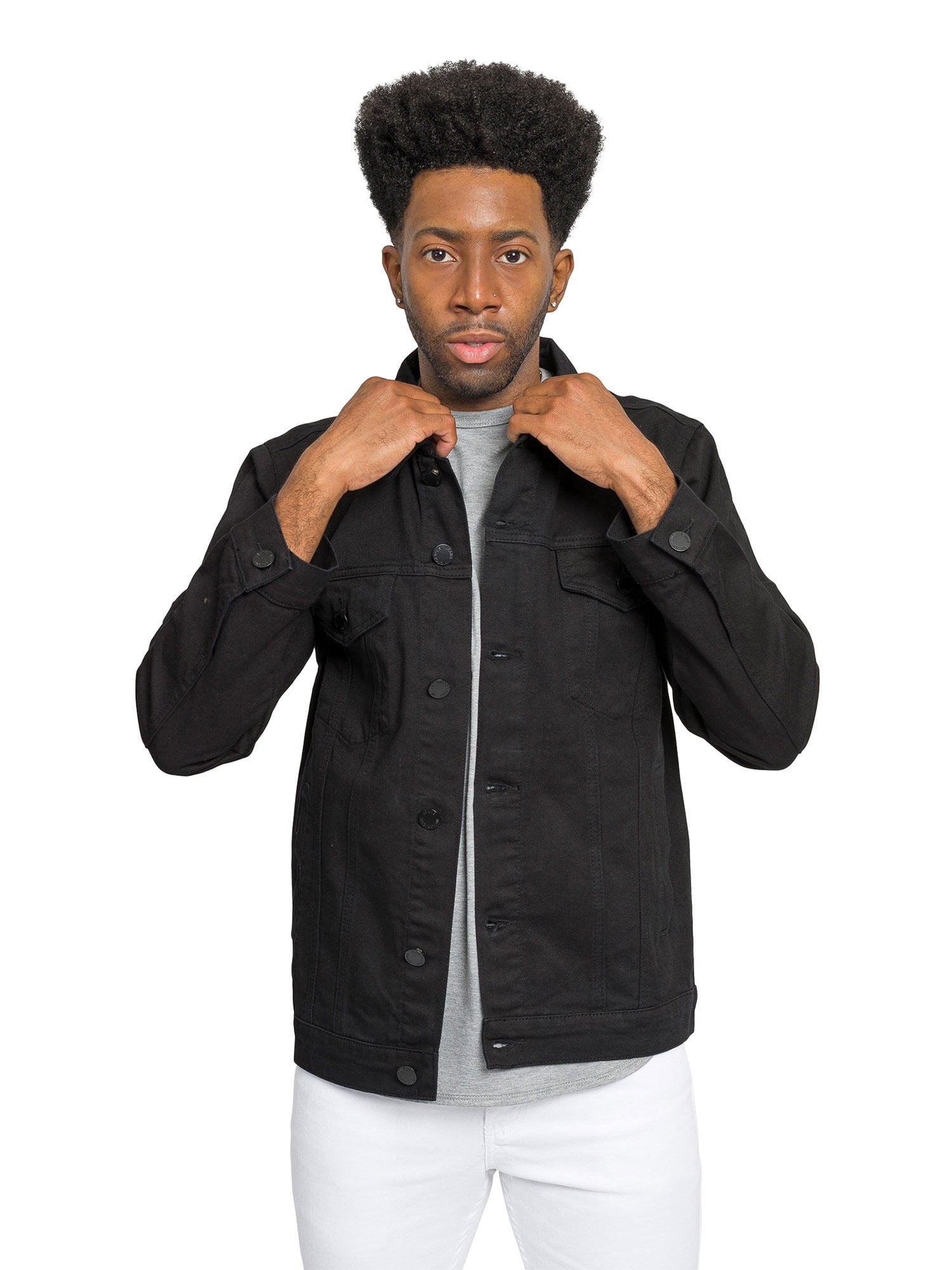 Victorious Men's Classic Colored Denim Jean Jacket - Walmart.com