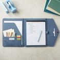 Professional Legal Notepad Portfolio, Blue Folio Notebook, Office ...