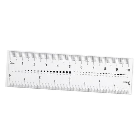 Nail Ruler Manicure Measuring Tool Transparent PVC, wearing Nail ...