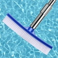 Pool Brushes for Cleaning Pool Walls, 10" Premium Nylon Bristles Pool ...