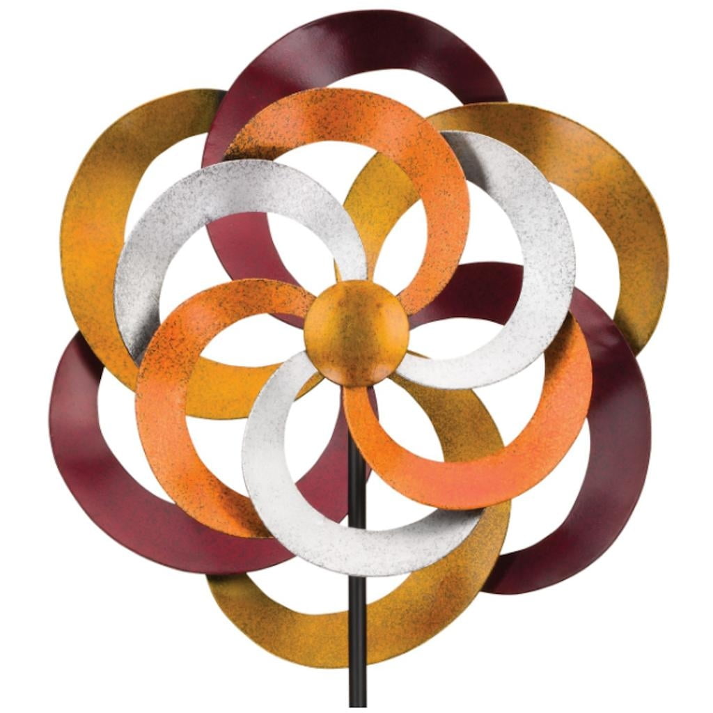 Regal Art and Gift 12569 - 26" Multi-Color Swirl Wind Spinner - Walmart.com