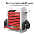 Yolispa Game Storage Tower,Video Game Holder Stackable Game Disk Rack ...