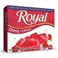 (2 pack) Jel Sert Royal Family Size Gelatin, Artificial Cherry Flavor ...