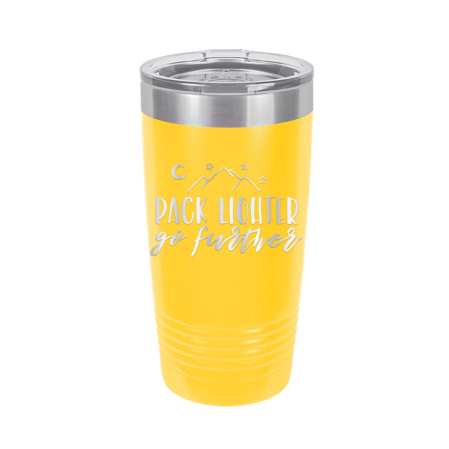 Pack Lighter Go Further - Engraved 20 oz Tumbler Mug Cup Unique Funny ...