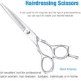 Left Handed Barber Hair Cutting Scissors Professional Salon Shears ...