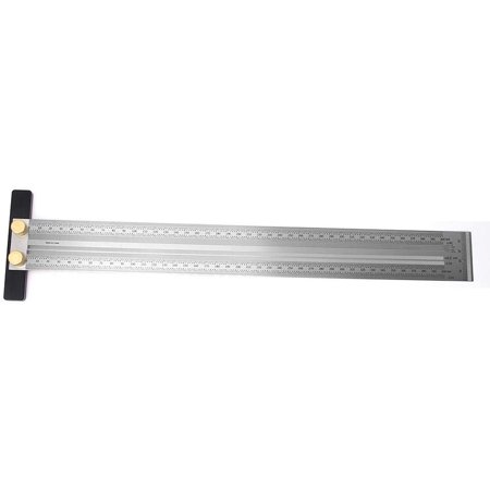 High-Precision T Square Ruler, 200/300/400 mm Ultra Precision Marking ...