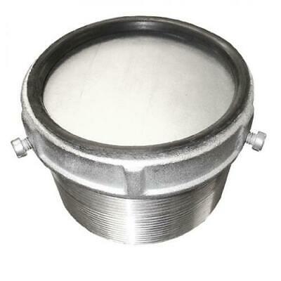 6" Zinc Plated Steel Rigid Pipe Cap - Walmart.com