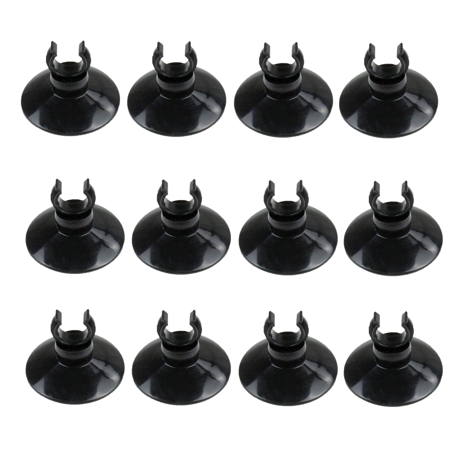 AQUANEAT 12 Pcs 1/2 inch Suction Cup Aquarium Tubing Hose Heater Clips ...