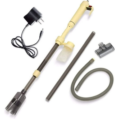 Electric Aquarium Automatic Siphon Fish Tank Gravel Cleaner Water ...