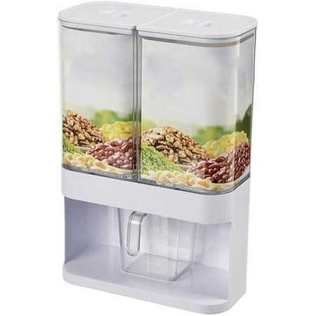 Food Dispenser Kitchen Rice Tank Dispenser Multigrain Cereal Container ...