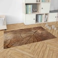 Personalized Gifts Rug, Brown Rugs, Wood Crack Rug, Door Mat Rugs ...