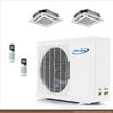 Multi Zone Mini Split Ductless Air Conditioner Dual 2 Zone 12000 18000 ...
