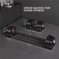 Renwick 2-in-1 Quick-Adjustable Dumbbell Weight Set with Anti-Slip ...