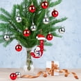 10 Pack Of 2D Acrylic Christmas Tree 26 Letter Pendant Decorative Gift ...